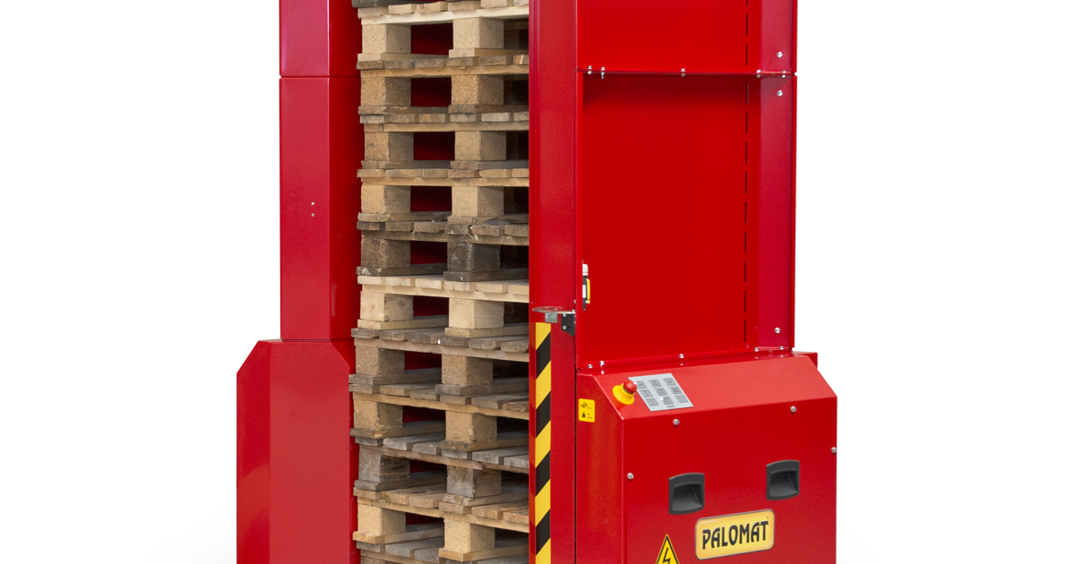 Palletmagazine PALOMAT ½ Pallets | For automatic stacking/destacking