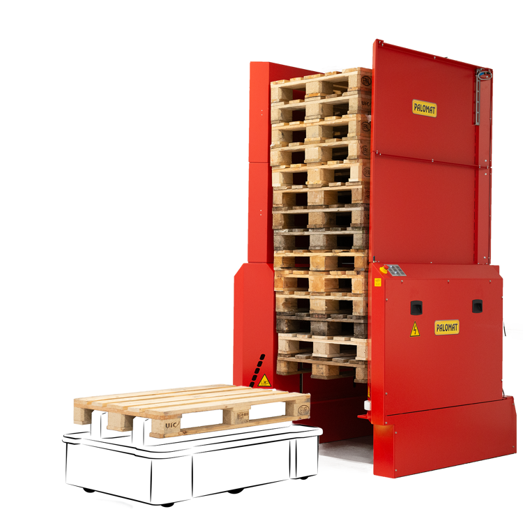 PALOMAT® AMR | Cooperates with autonomous mobile robots