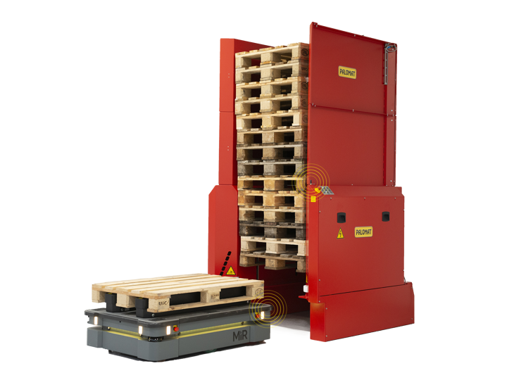 PALOMAT® AMR | Cooperates with autonomous mobile robots