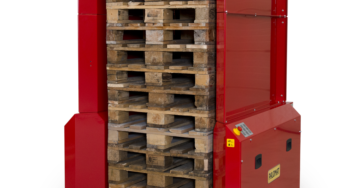 PALOMAT Greenline | Pallet magazine for pallet stacking + destacking