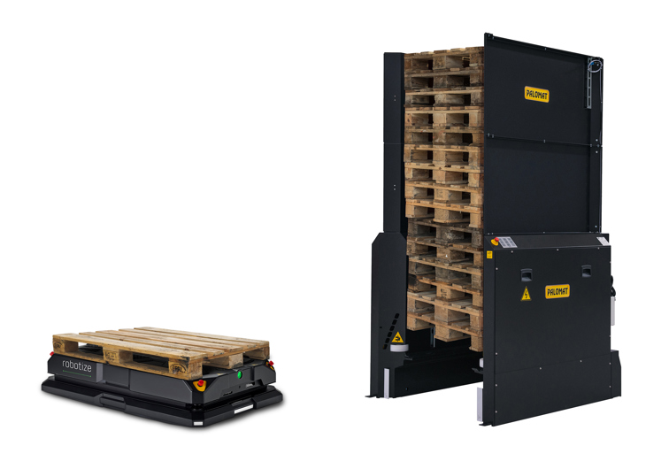 PALOMAT® AMR | Cooperates with autonomous mobile robots