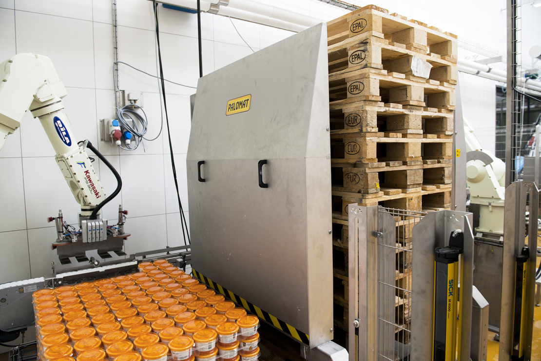 PALOMAT Inline | Pallet magazine for integration in produktion lines